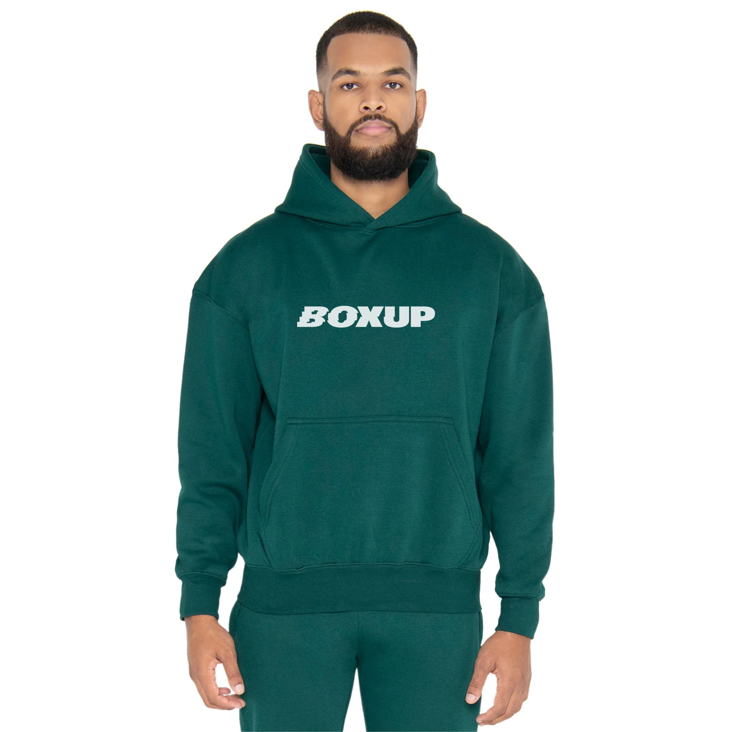 BOXUP Oversized Premium Hoodie - Green